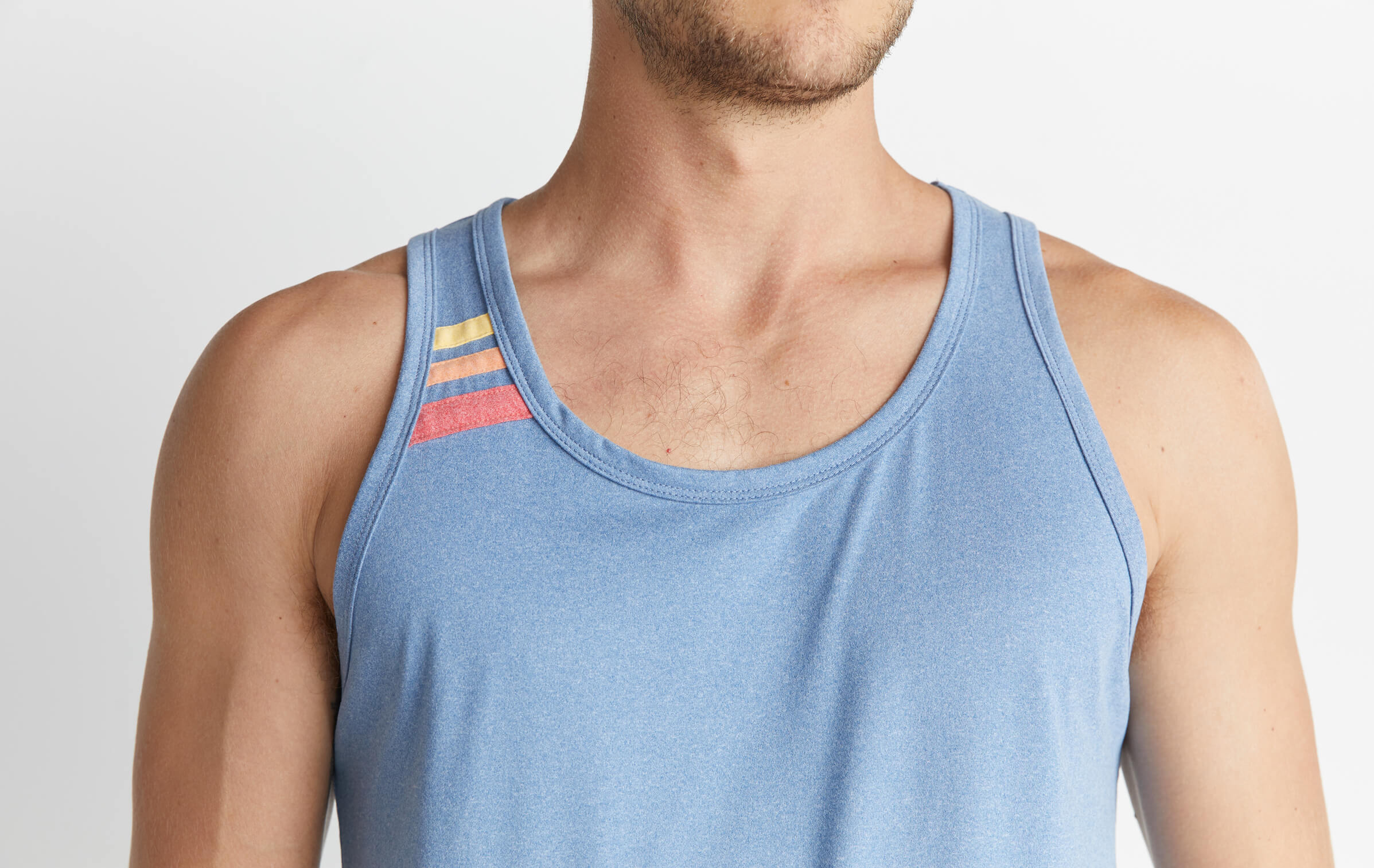 Sport Tank in Blue Heather – Marine Layer